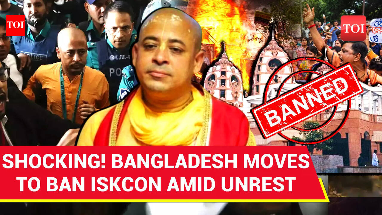 'ISKCON A Fundamentalist Group': Bangladesh Plans Big Ban As Anti-Hindu ...