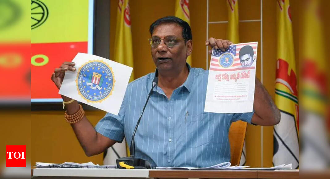 TDP Accuses Jagan of International Corruption in Adani Scandal ...
