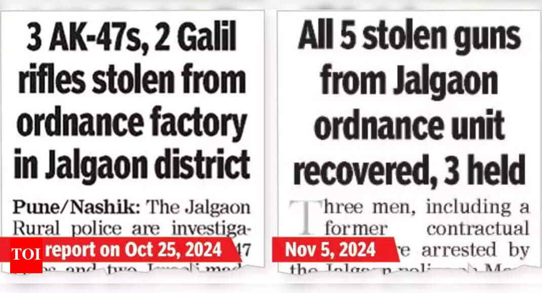 Ordnance Factory Varangaon Enhances Security Following Recent Rifle ...