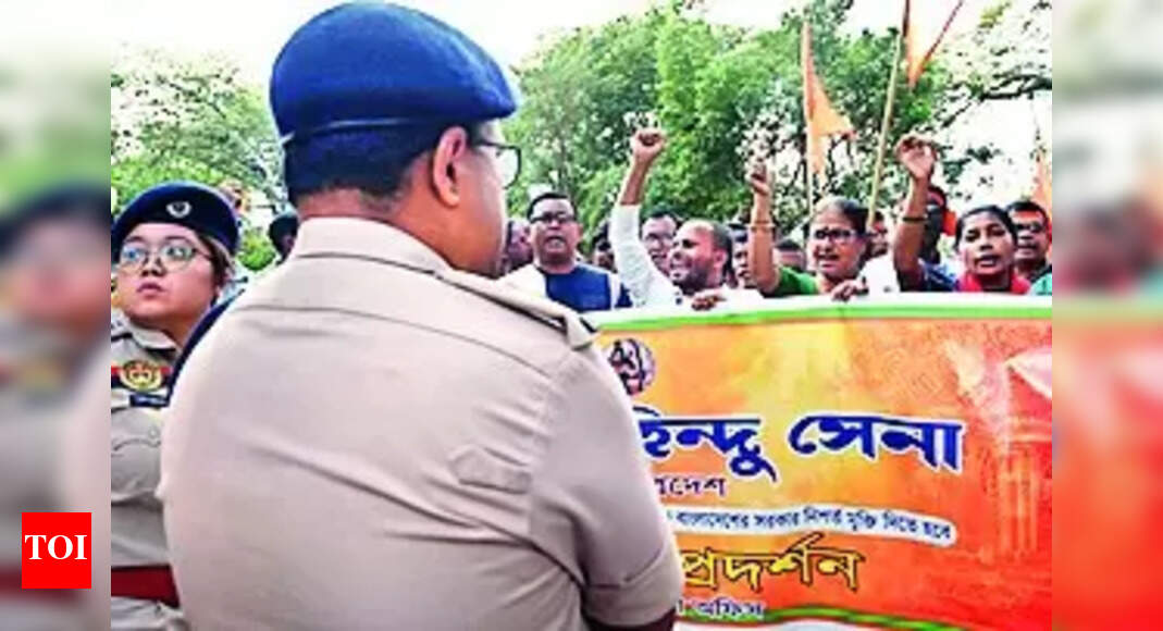 Protests Erupt in Tripura Over Arrest of ISKCON Monk in Bangladesh ...