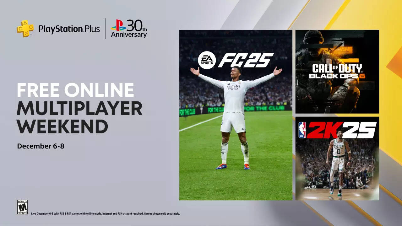 PlayStation 30th anniversary celebration Dates for next free online multiplayer weekend announced Times of India