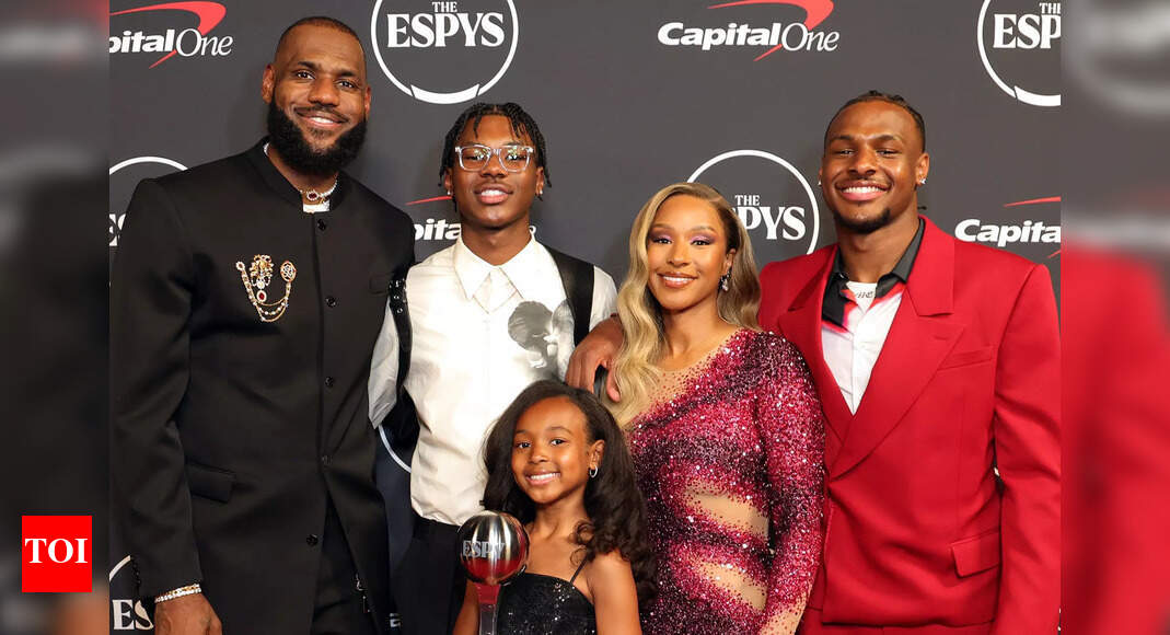 Commitment issues? LeBron James' wife REACTS to Bryce James' visit to Arizona | NBA News - The ...