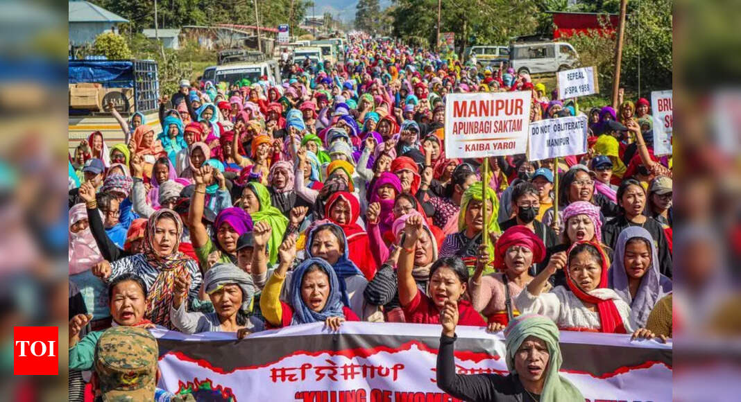 Mass Protests Erupt in Manipur Against AFSPA After Recent Killings of ...