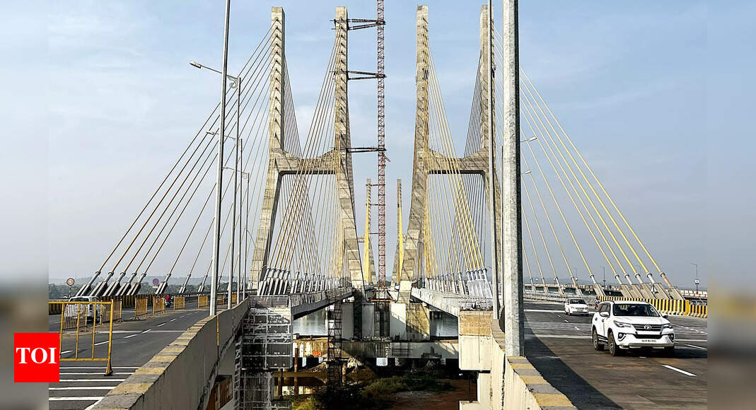Twin towers atop Goa's new Zuari bridge set to have four decks | Goa ...