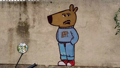 Bengaluru welcomes the iconic ‘Chill Guy’ meme as a wall mural in viral ...