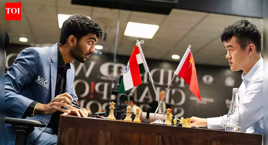 D Gukesh vs Ding Liren World Chess Championship 2024 Highlights: Game 4 ...