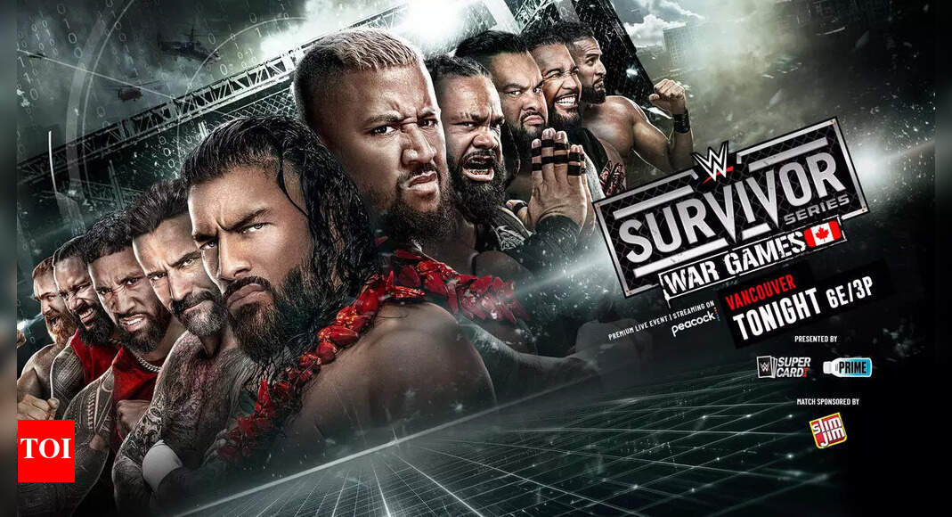 WWE Survivor Series WarGames 2024 full match card preview: OG Bloodline ...