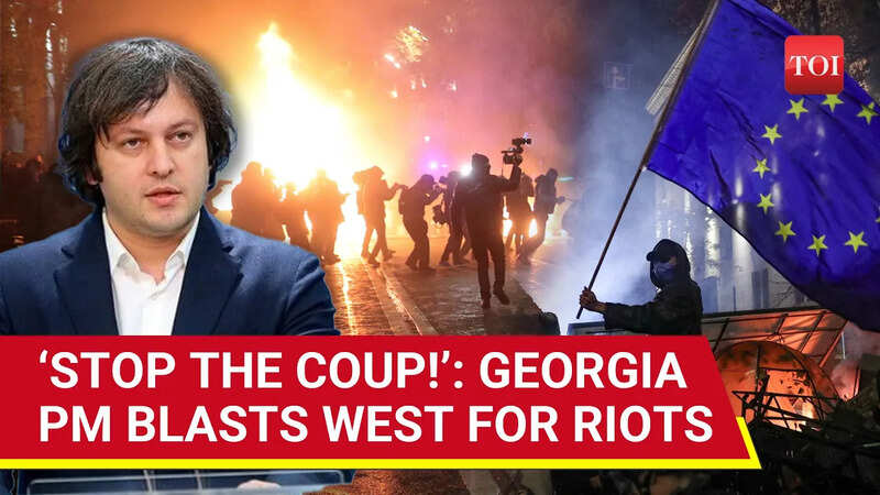 Anger Mounts Over Pro-Putin Move: Georgia PM Accuses Europe Of ‘Coup ...