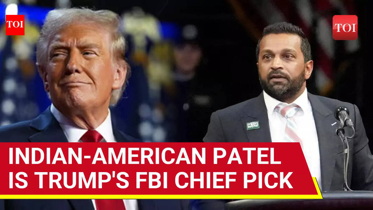 'Will Shut Down FBI...': Firebrand Kash Patel Roars As Trump Picks ...