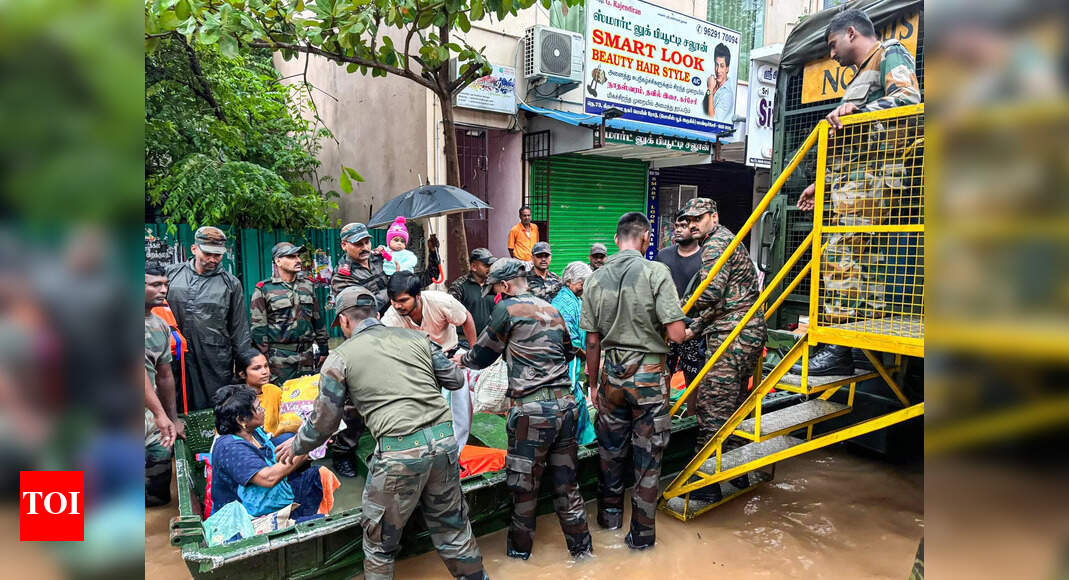 Indian Army carries out multiple rescue operations in Puducherry ...