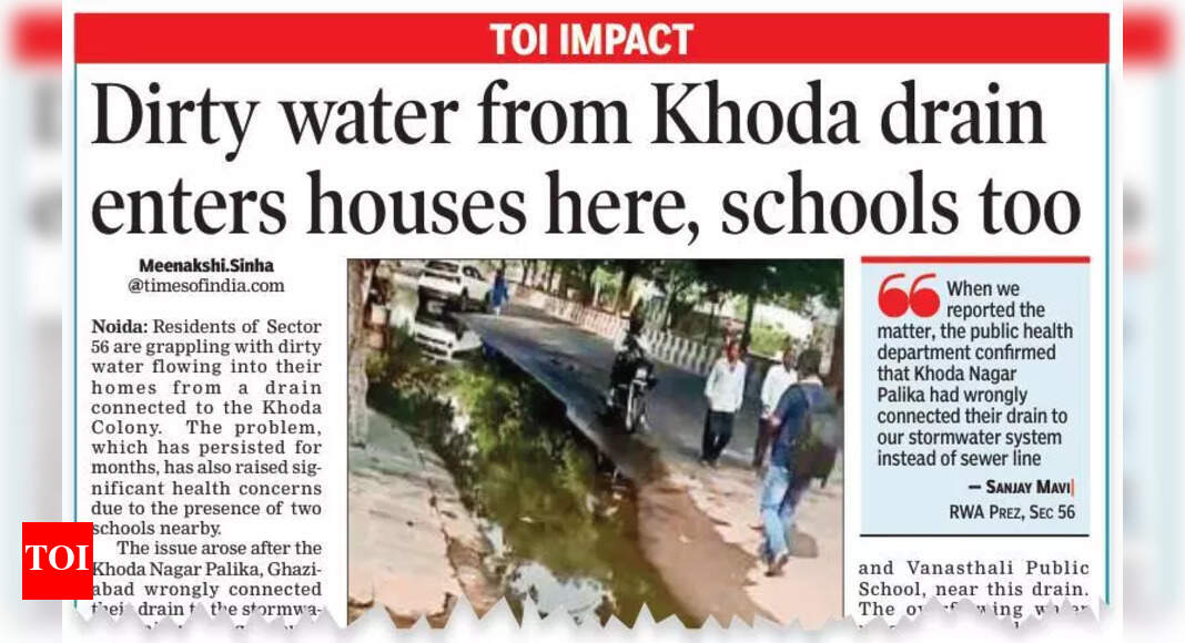 Noida Authority Takes Urgent Action in Response to Worsening Sewage ...