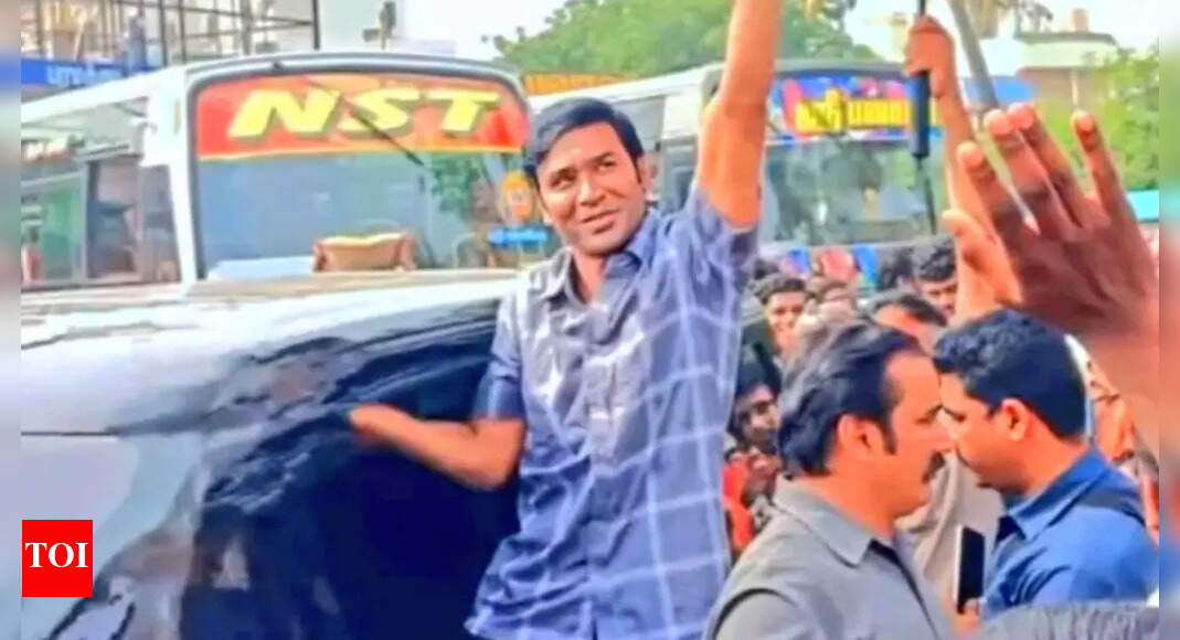 Dhanush's clean-shaven look from 'Idli Kadai' set stirs internet; fans ...