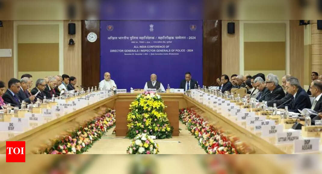 PM Modi Addresses Cybersecurity and Deepfake Threats at DGP/IGP ...