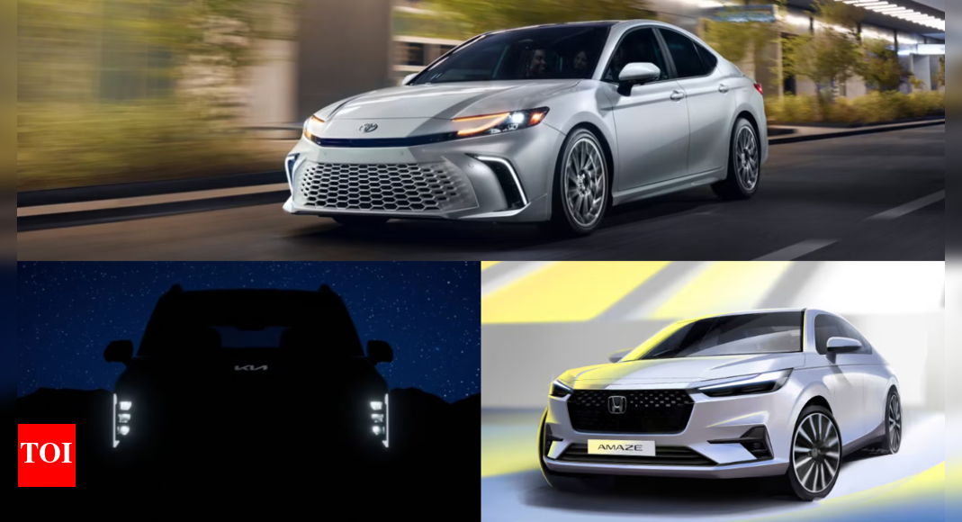 Check out the cars set to be launched this December: New Toyota Camry ...