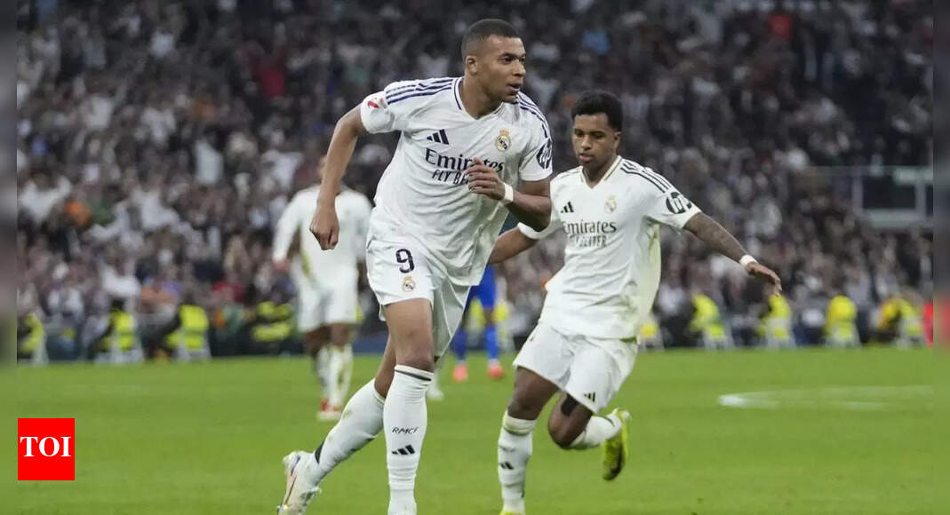 Jude Bellingham, Kylian Mbappe shine as Real Madrid beat Getafe to go ...