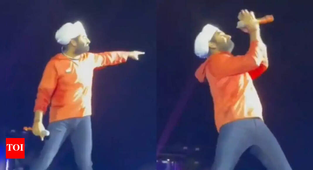 Arijit Singh grooves to Shah Rukh Khan's 'Chaleya' song from 'Jawan ...