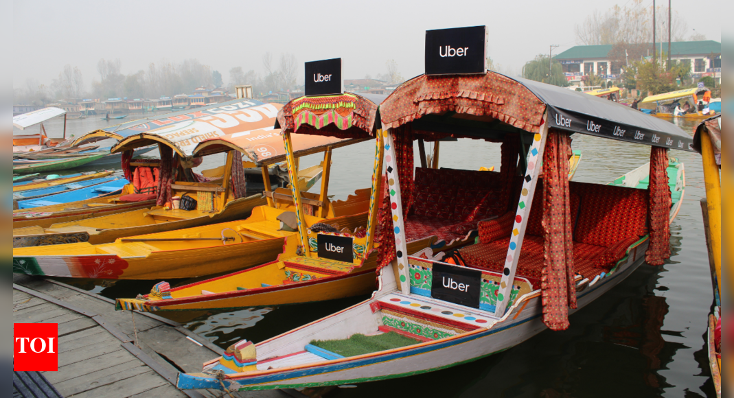 Visiting Srinagar? Pre-book a shikara ride through the Uber app - Times of India