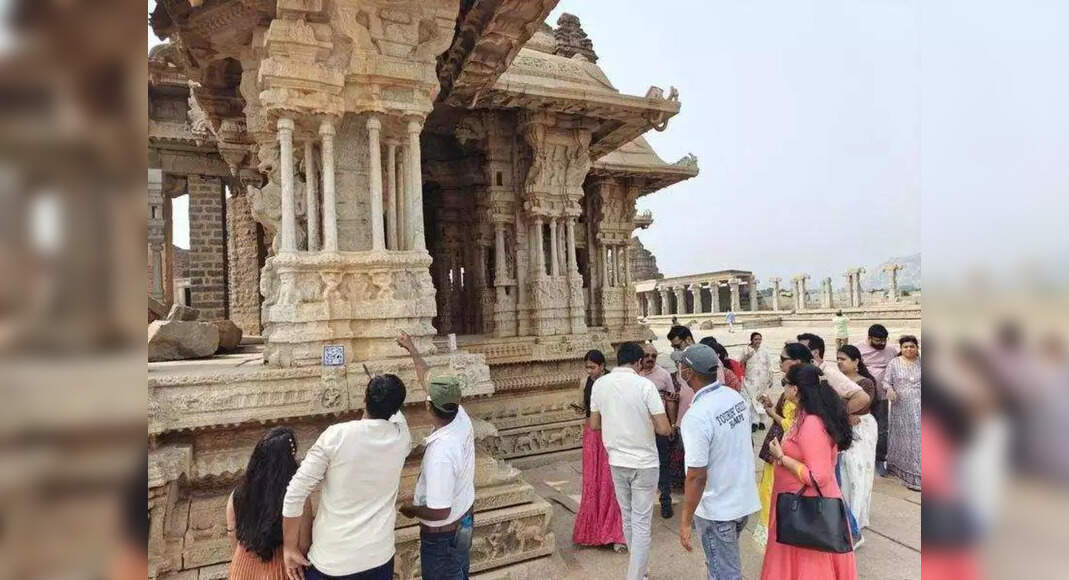 Hampi Vijaya Vittala Temple: Musical sounds of Vijaya Vittala Temple now accessible via QR codes ...