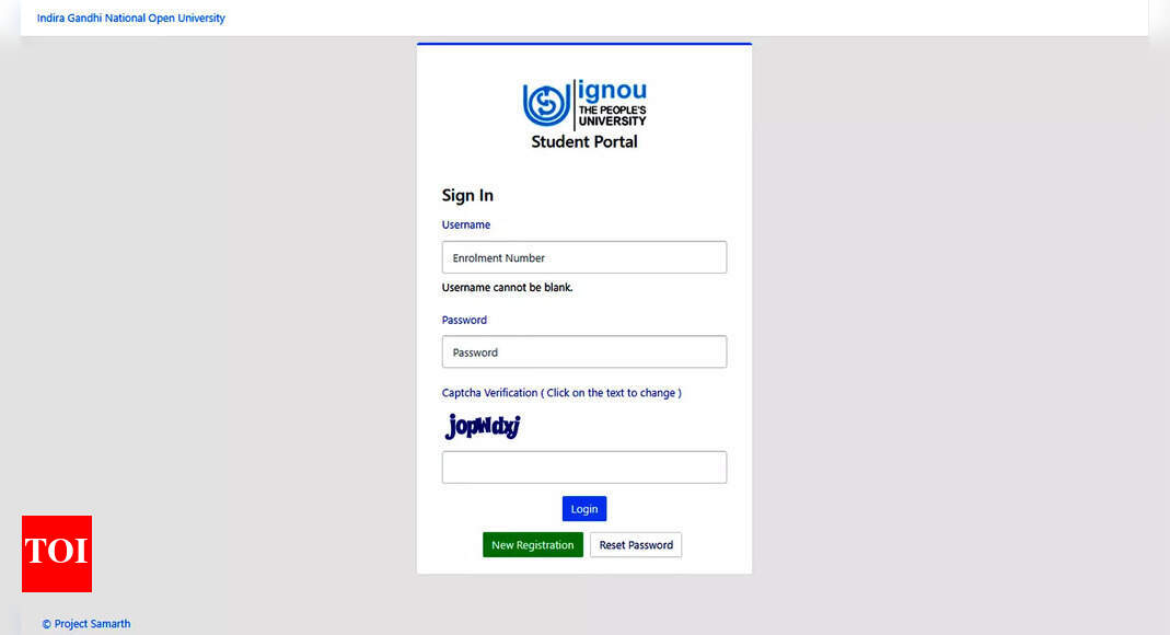 IGNOU opens re-registration portal for January 2025 session: Apply by ...