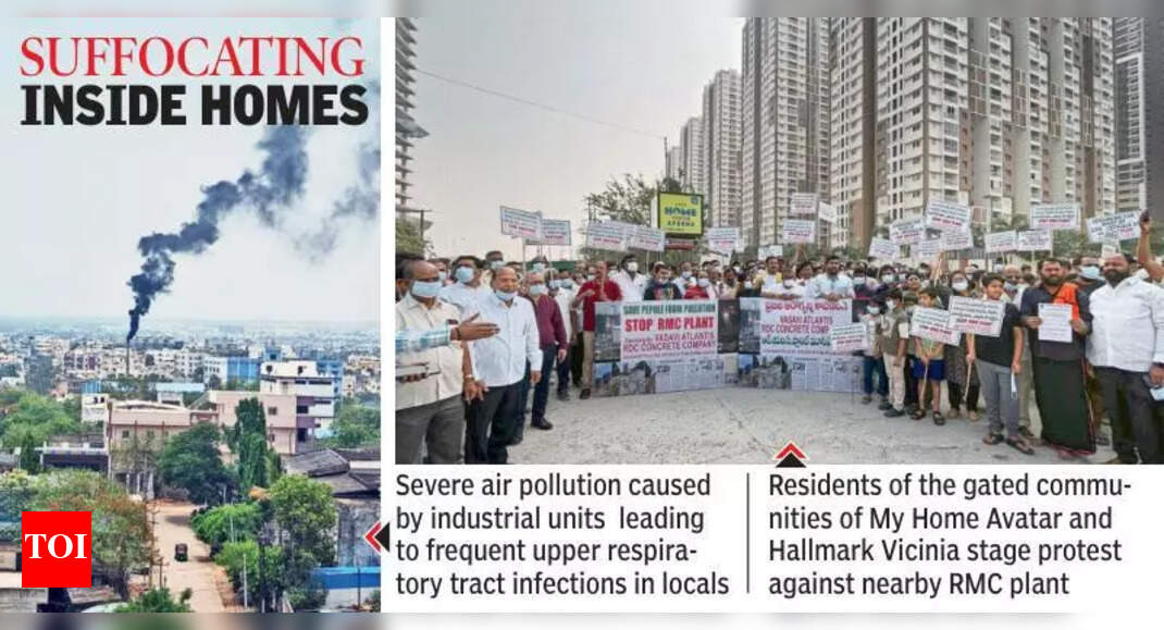 Hyderabad Air pollution: Gated Communities Suffocate Under Smog from ...