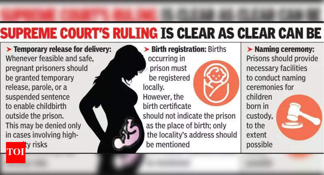 Pregnant Inmate Granted 6-Month Bail for Childbirth Outside Prison ...