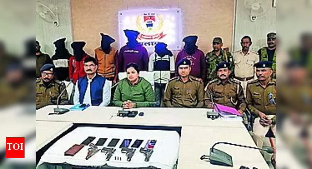 Palamu Police Capture Six Gang Members Linked to Notorious Gangster ...