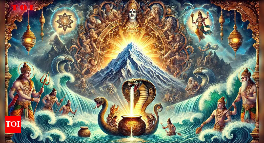 The deeper meaning of Samudra Manthana: Symbolism and spiritual lessons from the churning of the ...