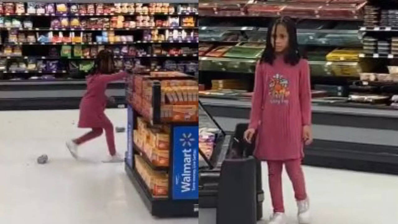 Viral Video: Unruly Kid Destroys Items At Walmart As Stunned Shoppers Watch