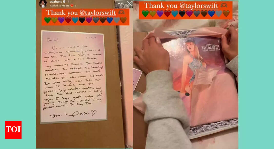 Taylor Swift’s 1-page letter to a special fan becomes an online ...