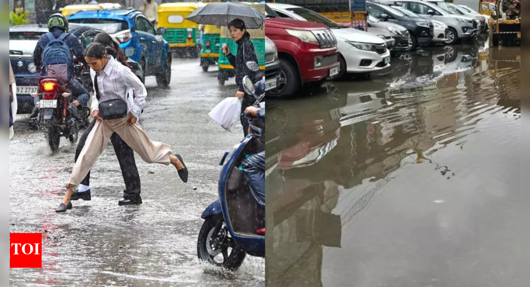 Rain's back in Bengaluru after brief spell of sunshine, 2 more wet days ahead | Bengaluru News ...