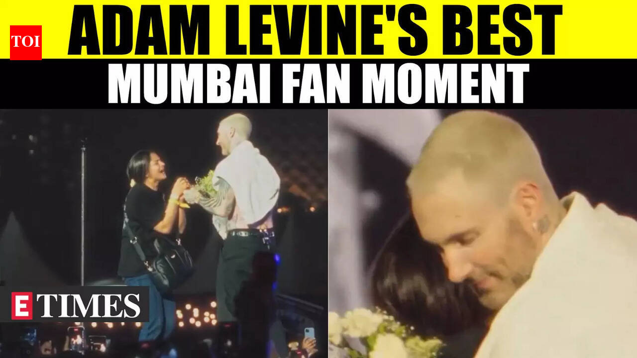 Adam Levine Moved By Fan's Heartwarming Gesture; Calls Her On-stage ...