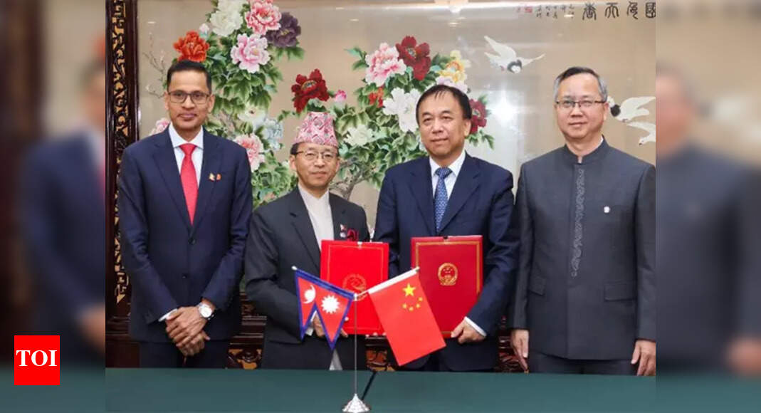 Nepal signs framework agreement with China on Belt and Road initiative ...