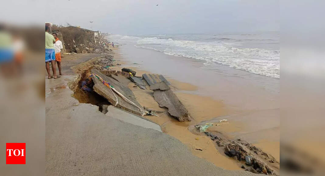 Chennai Fishermen Struggle as Cyclone Fengal Causes Shoreline Erosion ...