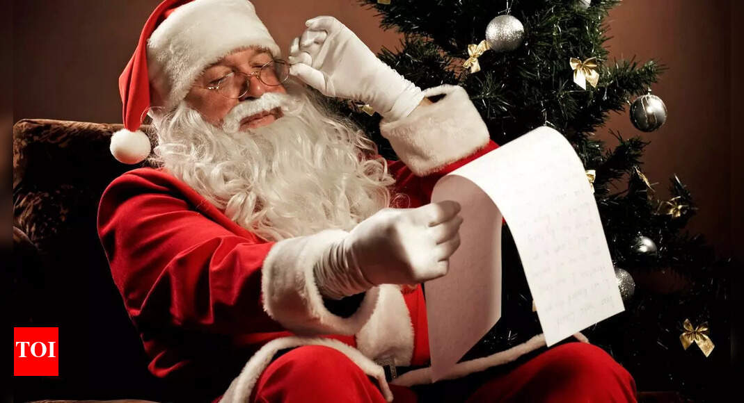 Revealed! THIS is how Santa Claus looked like - Times of India