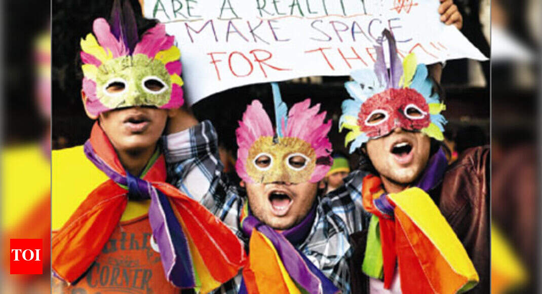 Gay parade gets flashy - Times of India