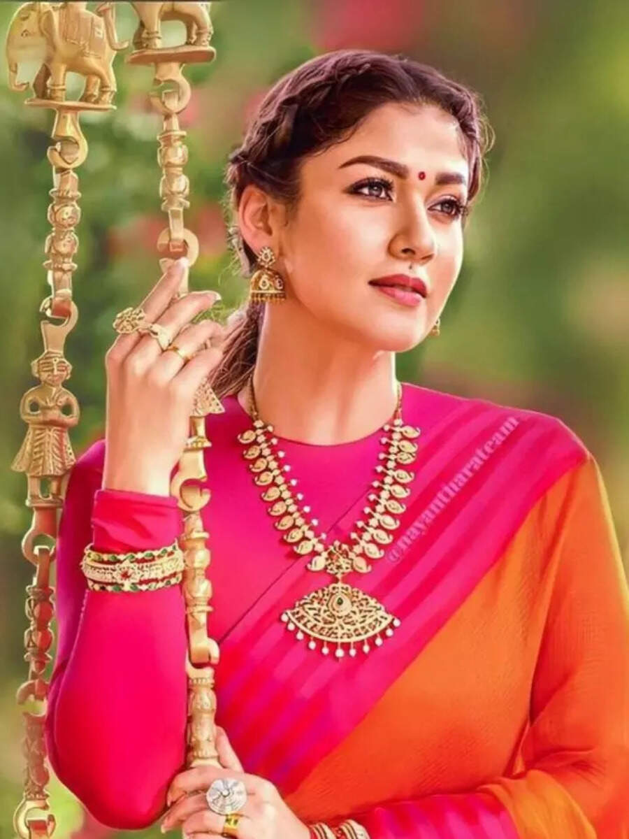 Nayanthara looks beautiful in exquisite ethnic wear | Times of India