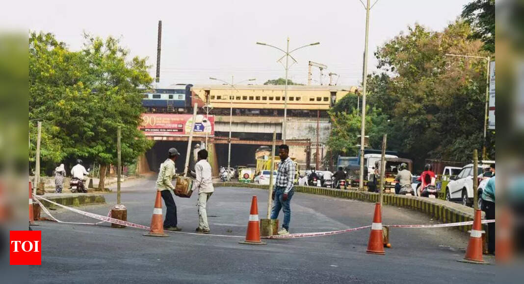 Dhantoli RUB Reopened After 24-Hour Closure to Alleviate Traffic ...