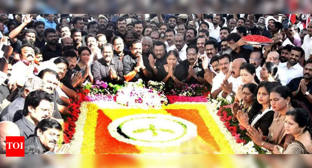 AIADMK and Splinter Groups Unite to Challenge DMK Government on ...