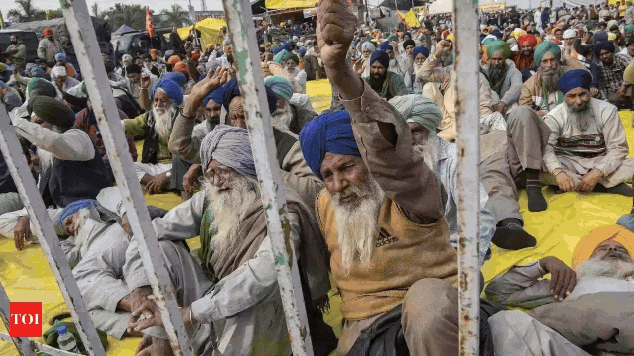Farmers' Protest Live Updates: Internet services suspended in parts of ...