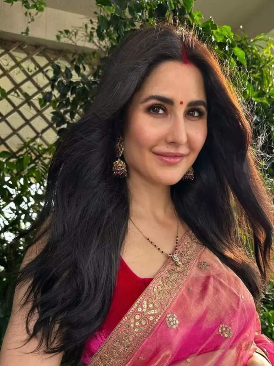 Katrina Kaif-Inspired Saree Blouse Designs for Women in Their 40s ...