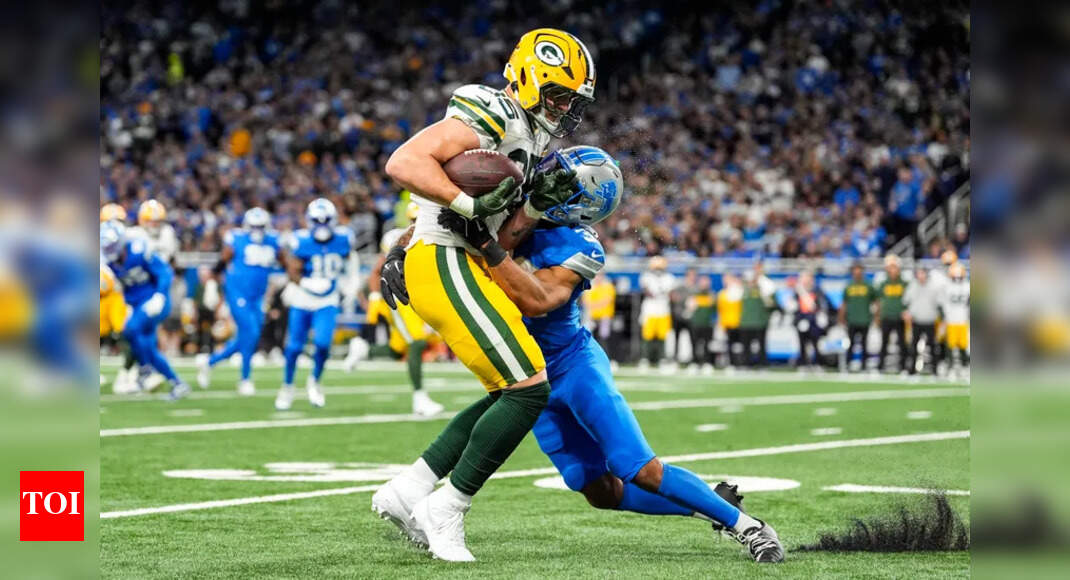 Detroit Lions beat Packers 34-31 in high-stakes divisional clash, clinching playoff spot | NFL ...
