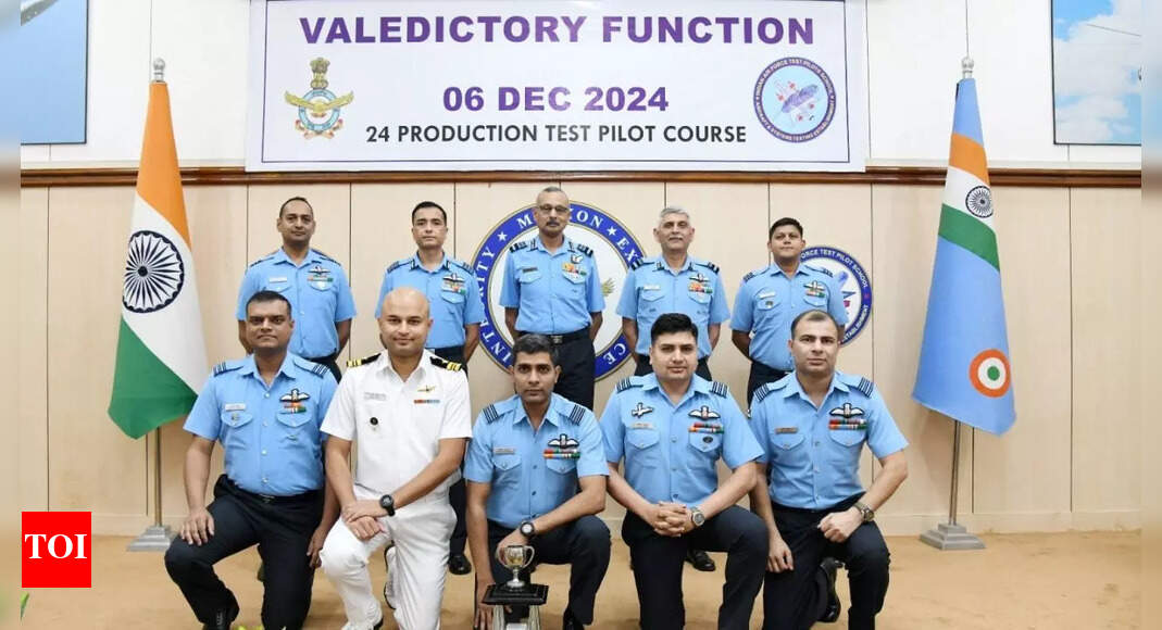 Indian Air Force Celebrates Graduation of 24th Production Test Pilots ...