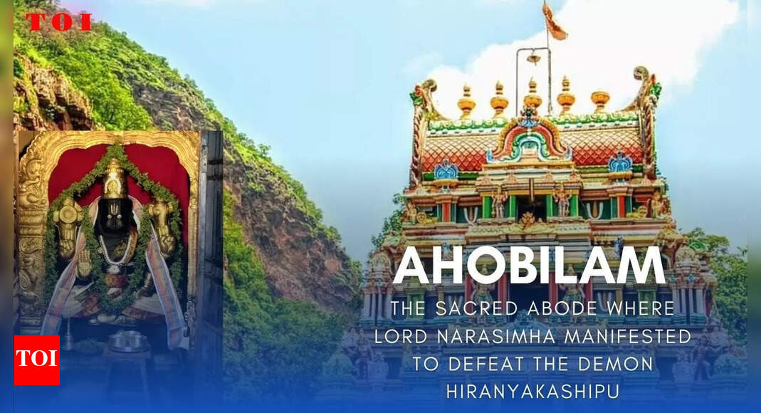 Ahobilam: The sacred abode where Lord Narasimha arrived to kill ...