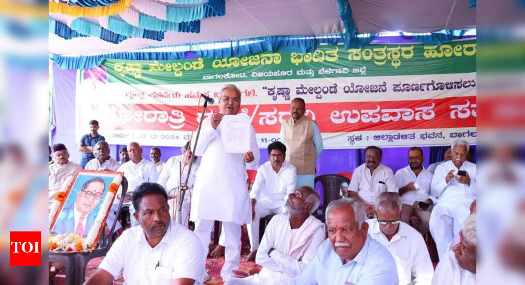 Karjol Defends BJP's Role in UKP Land Acquisition Amidst Audience ...