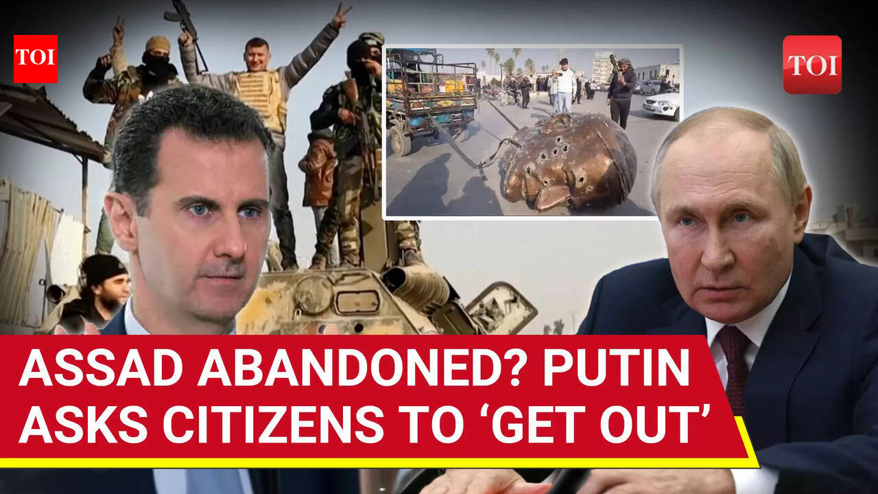 Syria War: Assad Officials Flee Sweida; Putin Evacuates Citizens ...