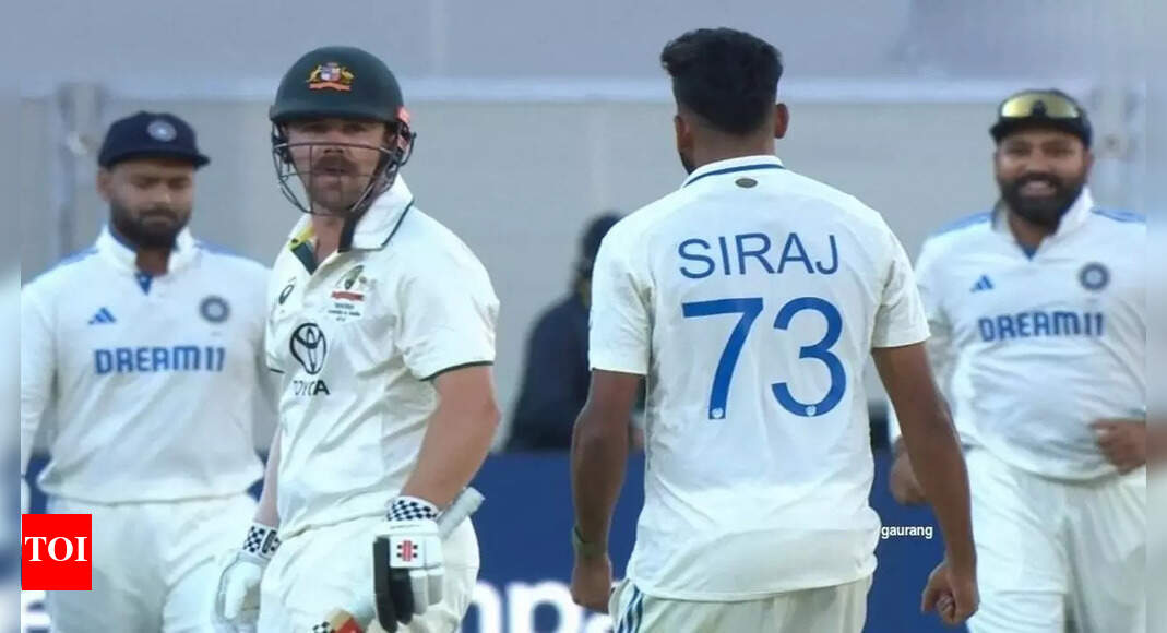 Rohit Sharma backs Mohammed Siraj's 'aggression' against Travis Head ...