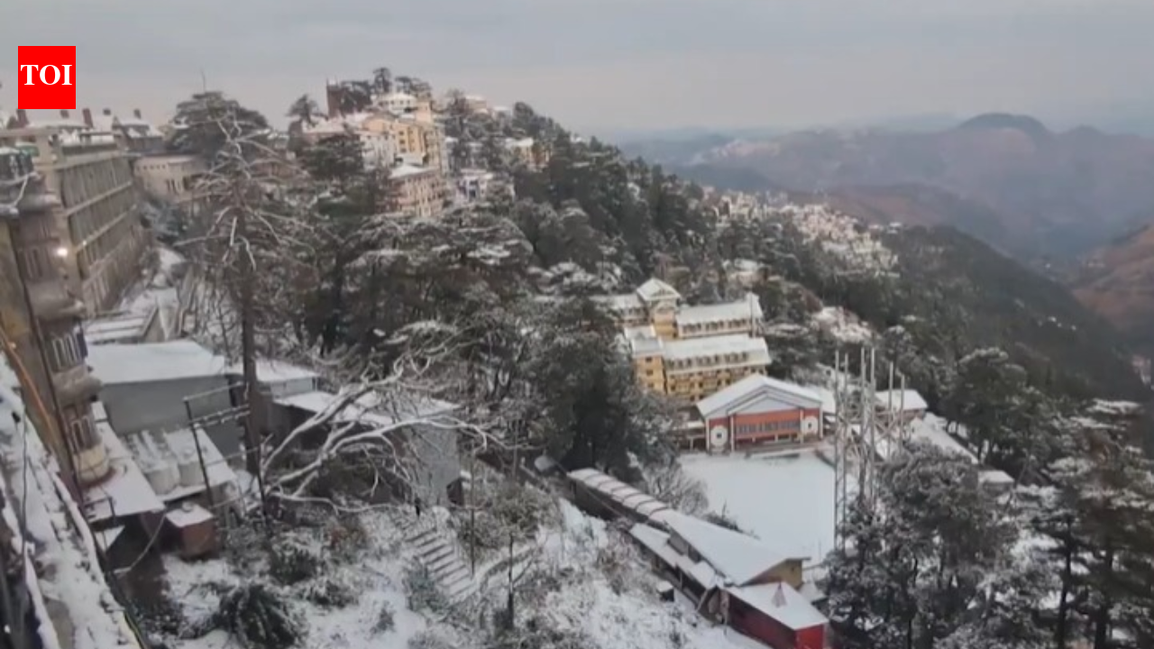 India's Arendelle! Shimla receives first snowfall of the season; see pics