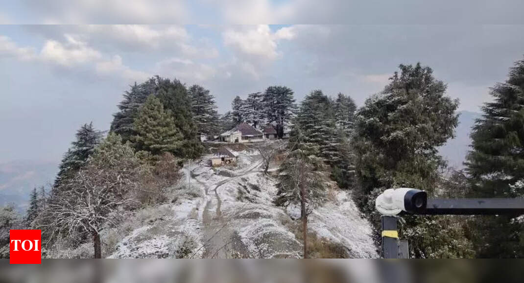 Uttarakhand Witnesses First Snowfall of the Season, Boosting Tourism ...