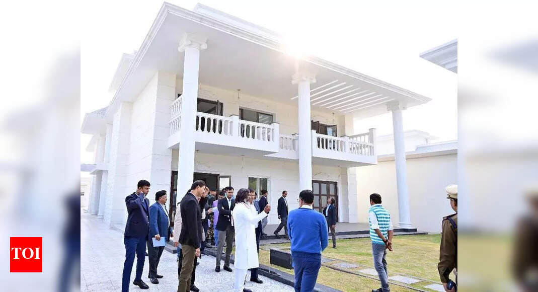 Chief Minister Hemant Soren Inspects New Smart City Ministerial Complex ...