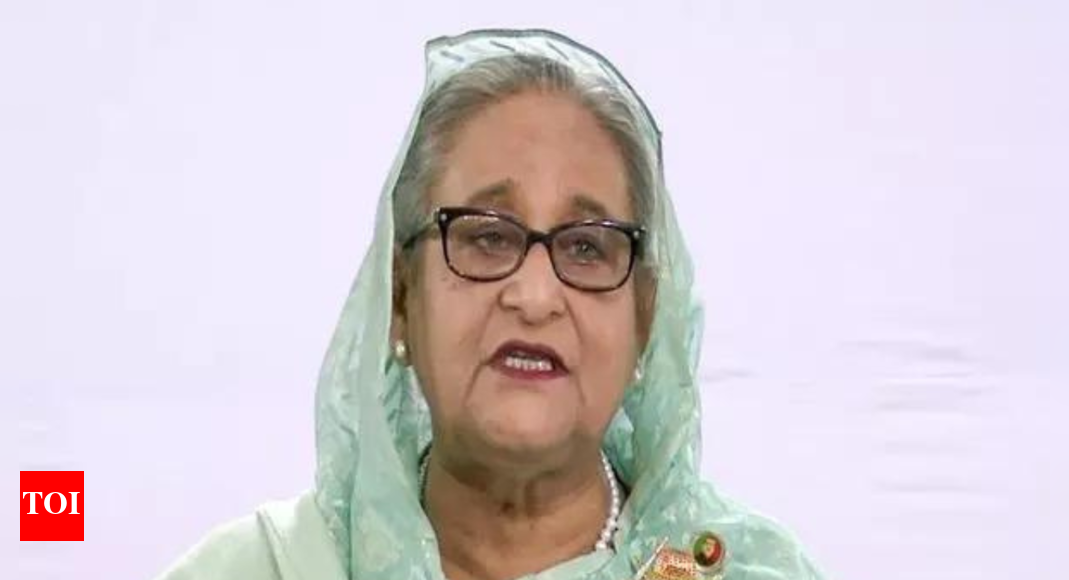 Sheikh Hasina slams Yunus regime as 'fascist', vows justice for ...
